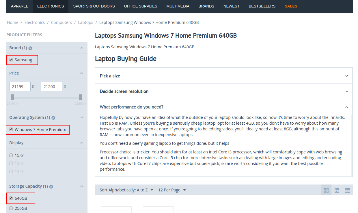 Multiple descriptions + FAQ (with JSON-LD rich snippets)