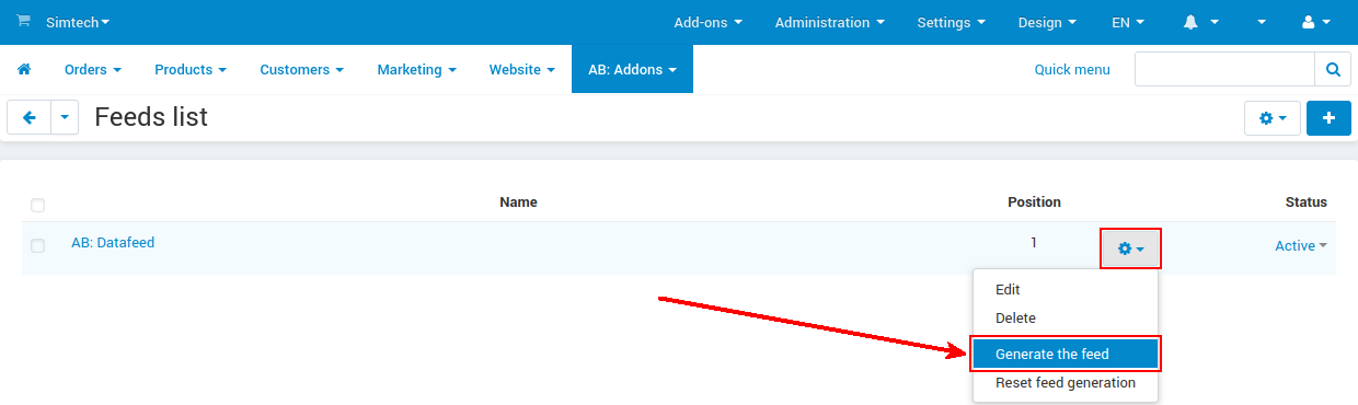 Advanced Product Export (xml and csv formats)